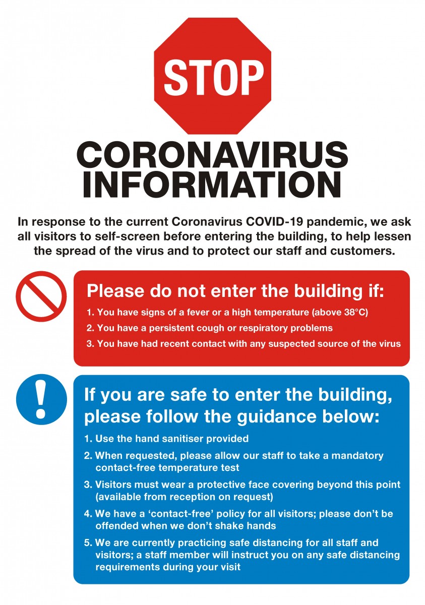 CIE Coronavirus Guide for Visitors